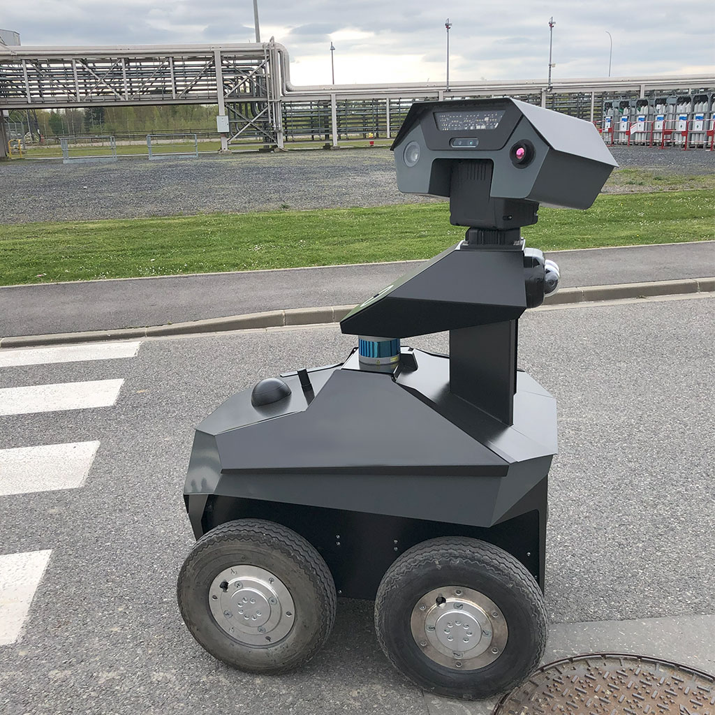 Sûreté et surveillance industrielle - Robot de Sécurité GR100